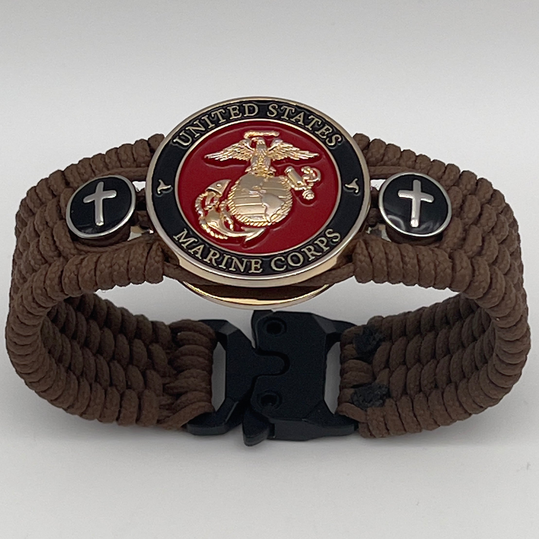 US Marine Corps bracelet | Gold plated EGA | Soul Focus Bracelets
